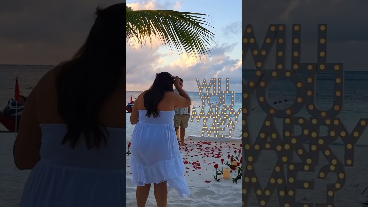 Her mother was there to accompany her during this magical moment ...
